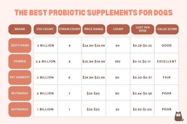 The Best Probiotic Supplements for Dogs in 2025: A Comprehensive Comparison