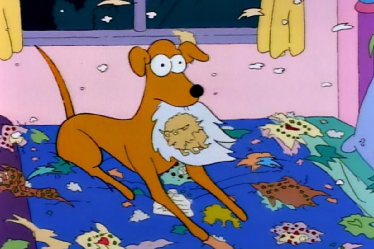 What Is the Name of the Dog from The Simpsons? - Santa's Little Helper