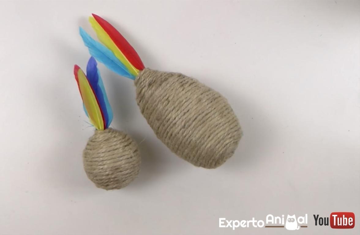 DIY Cat Toys - Easy and Made with Household Materials