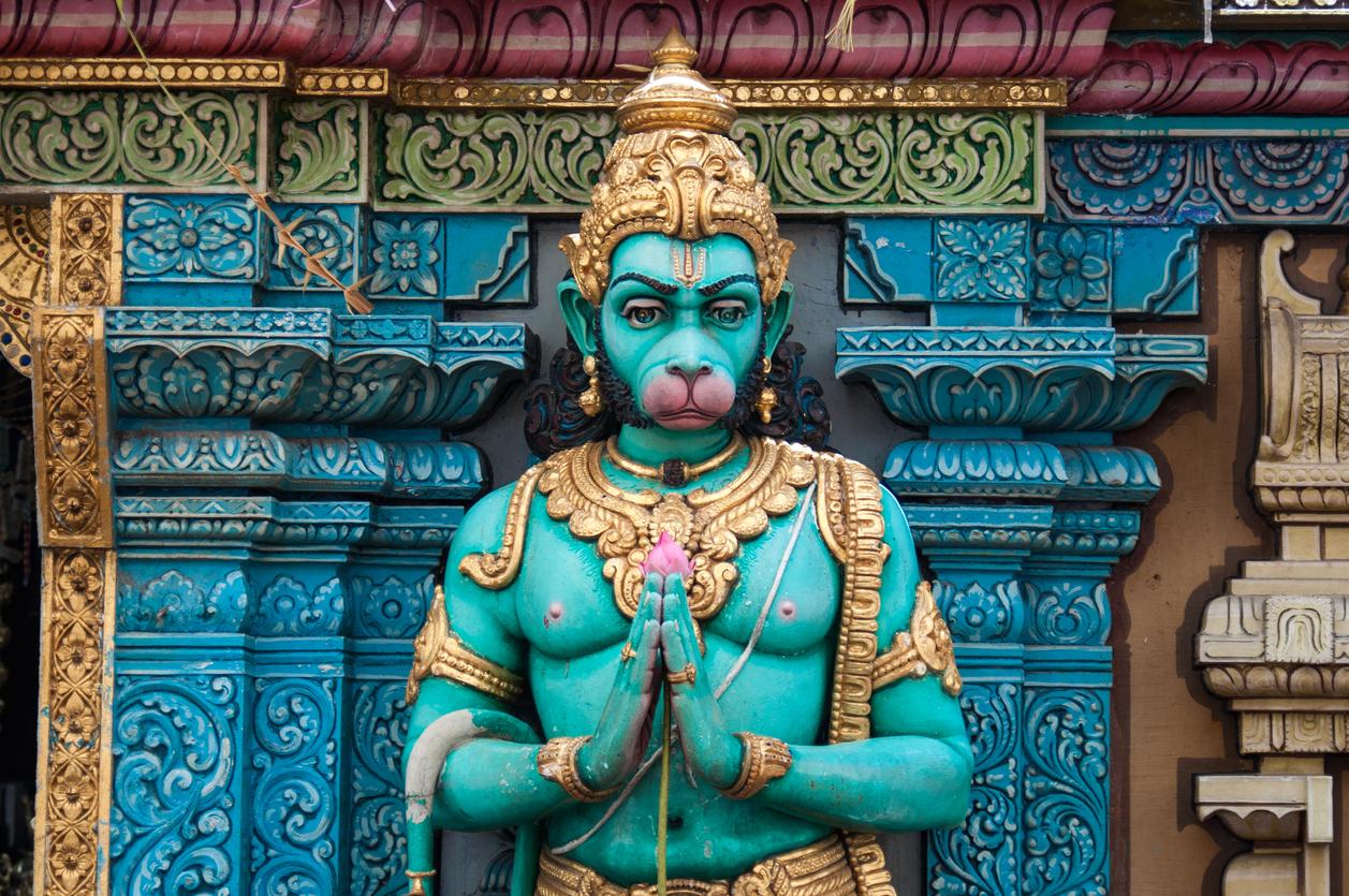 Why is Hanuman a Monkey?